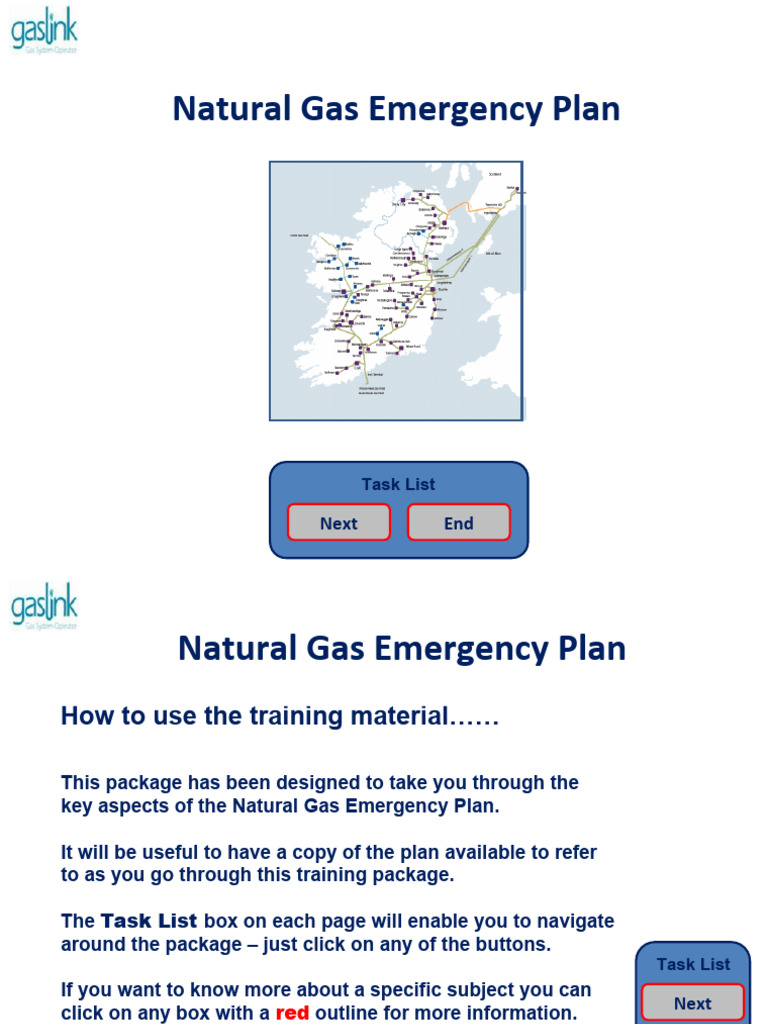 Natural Gas Emergency Plan | PDF | Emergency Management | Emergency