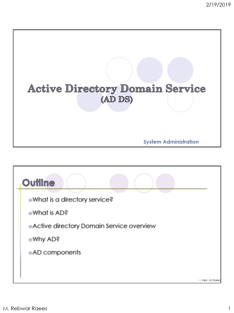 Active Directory | PDF | Active Directory | Data Management