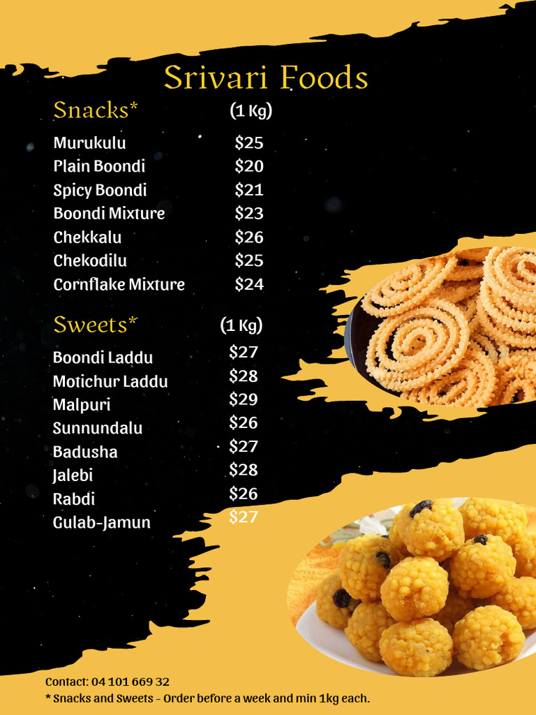 Srivari Foods | PDF