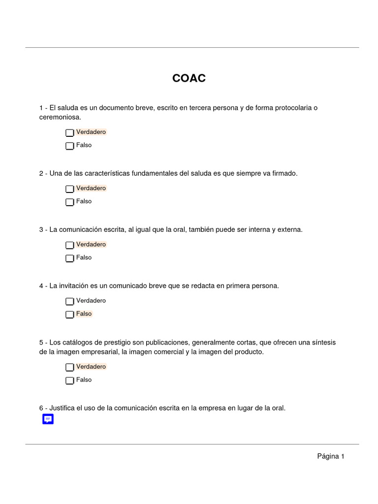 Coac | PDF
