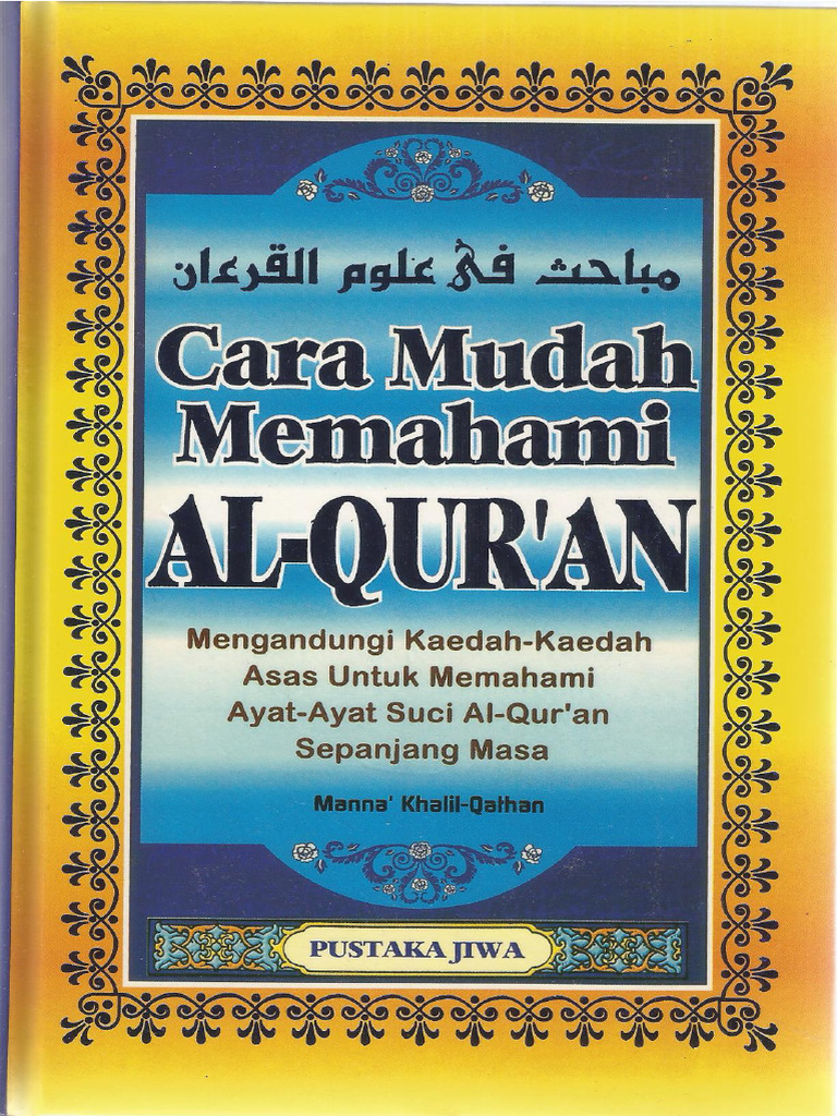 Cara Mudah Memahami Al-Quran | PDF Cara Mudah Memahami Al-Quran | PDF