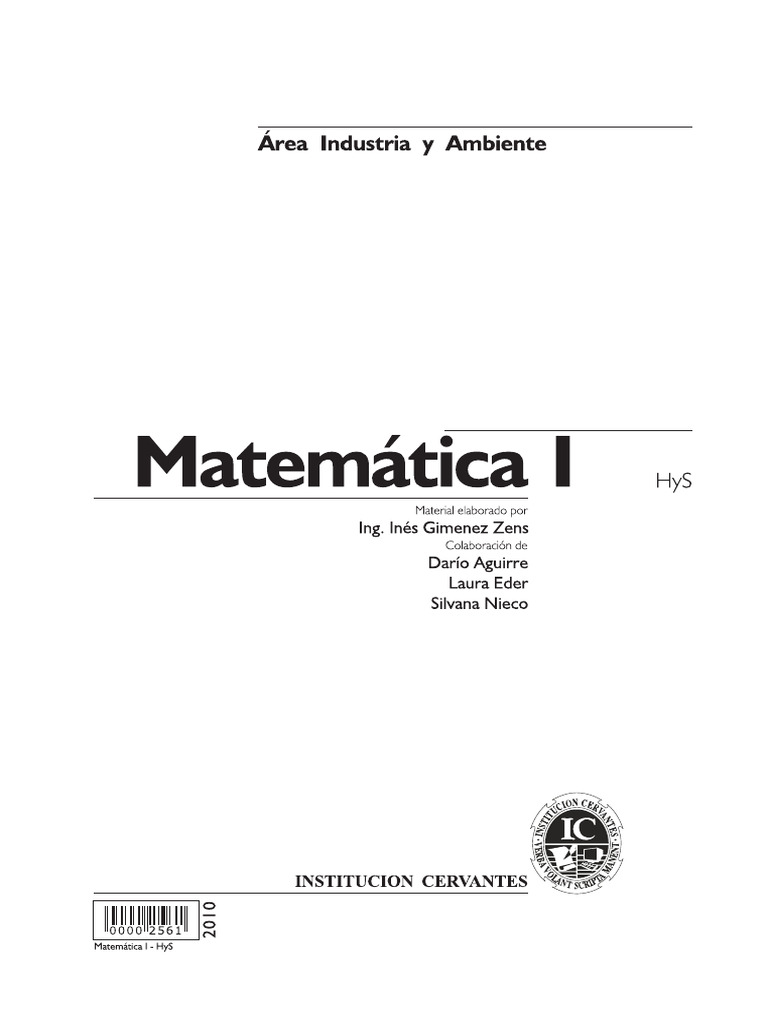 Mat 1 | PDF | Números | Trigonometría