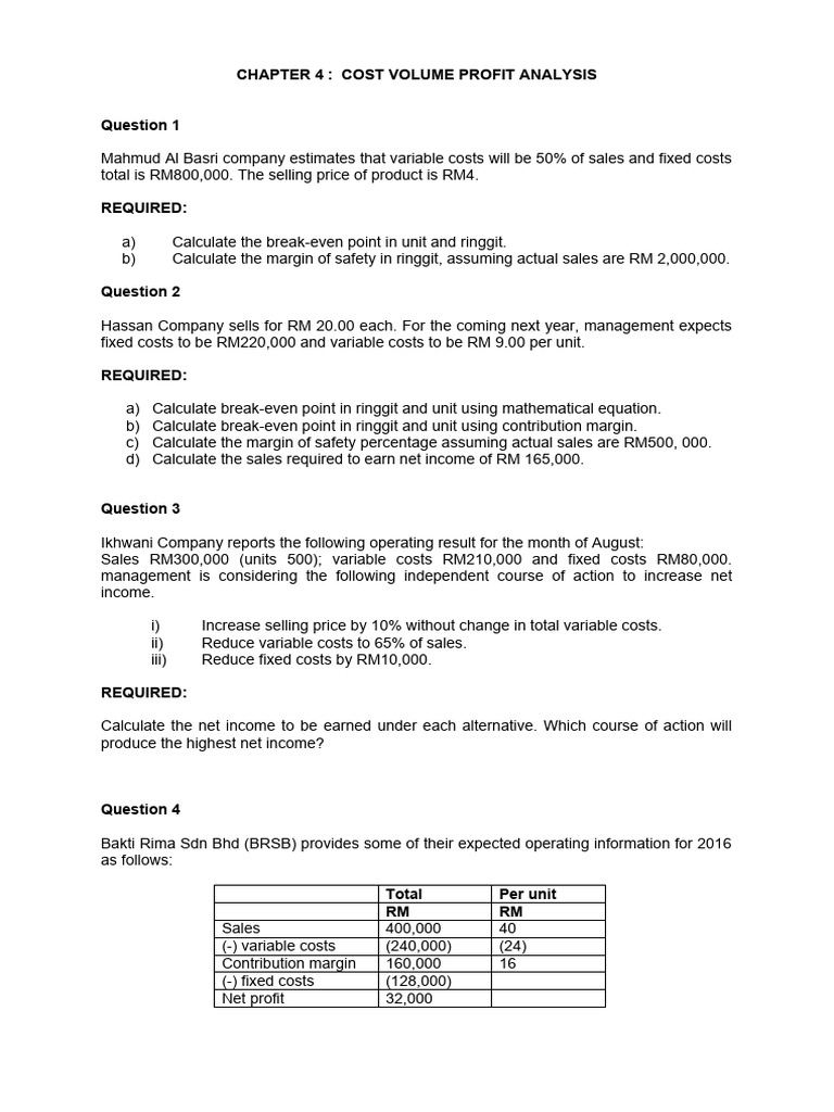AA025 Chapter AT4 | PDF | Accounting | Business Economics