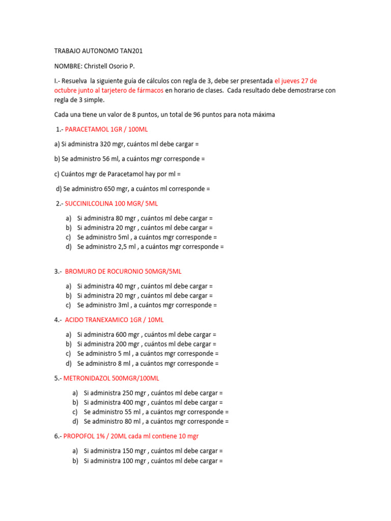 Guia Básica Calculo de Regla de 3 | PDF | Ciencia y matemáticas