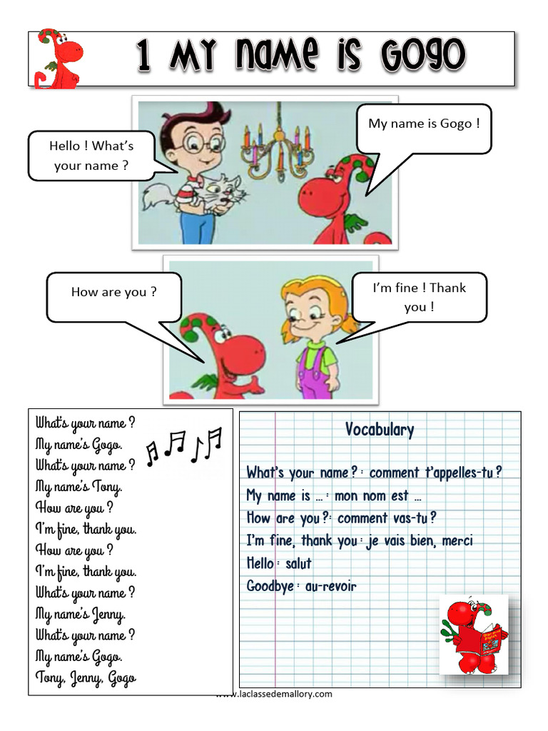 Beginner French for Kids | PDF