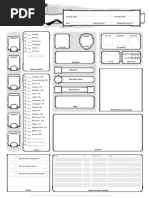 Bard Character Sheet 5e | PDF
