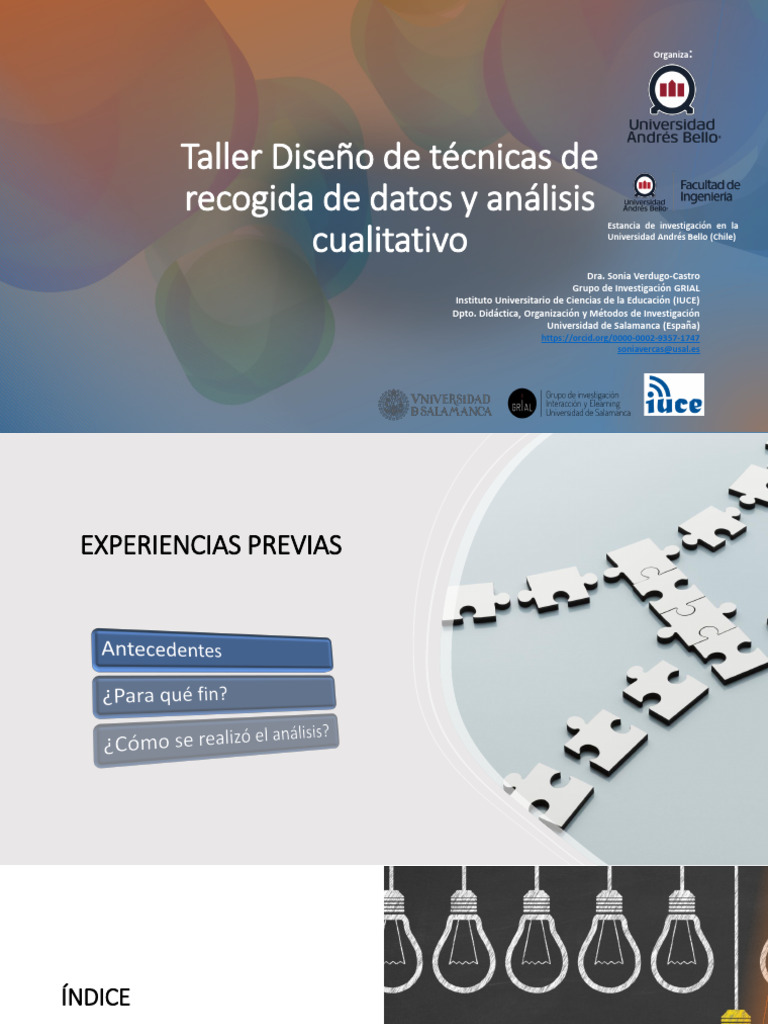 01-Diseño y Tecnicas Recogida de Datos-Metod Cuali | PDF | Observación ...