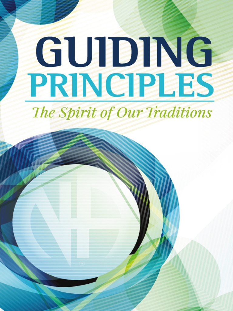 Guiding Principals The Spirit of Our Traditions | PDF | Twelve Step ...