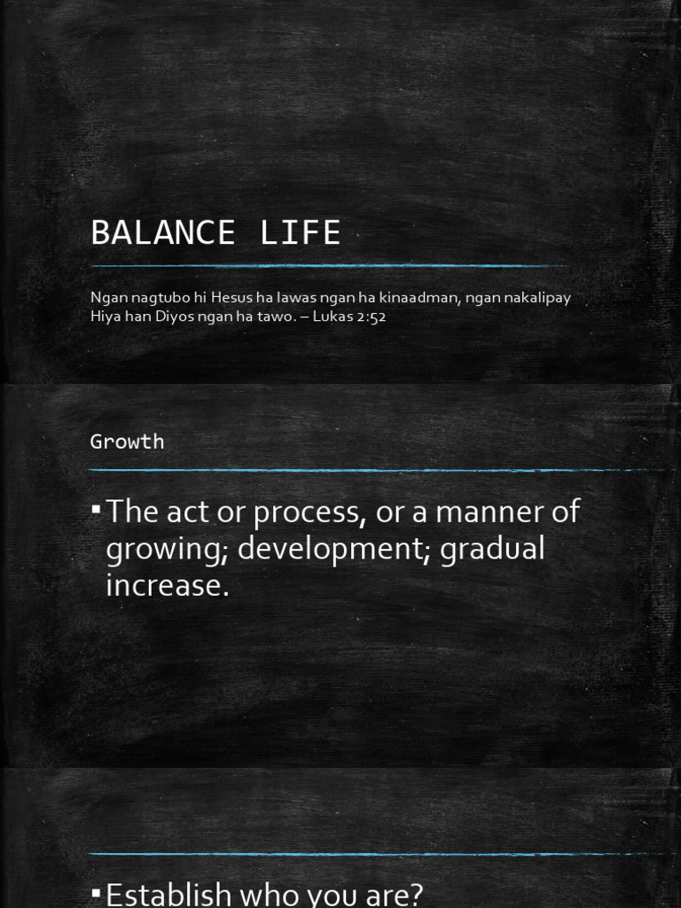 Balance Life Download Free Pdf Jesus Fruit Of The Holy Spirit