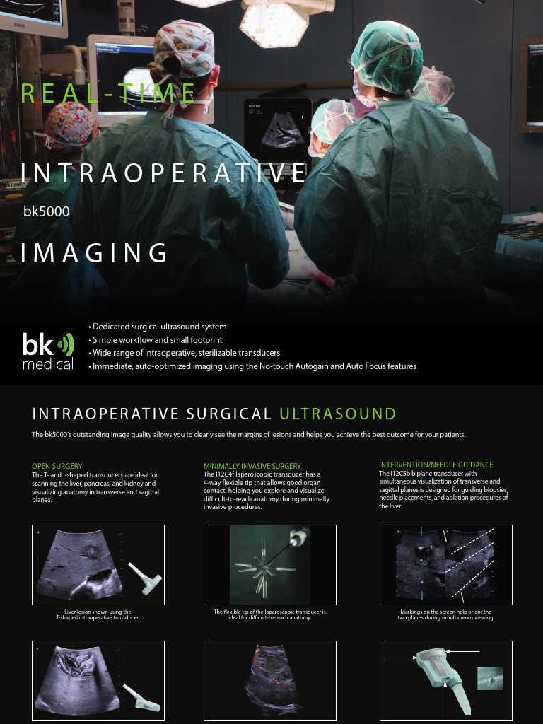 Brochure - BK5000 Intraoperative | PDF | Medical Ultrasound | Medical ...