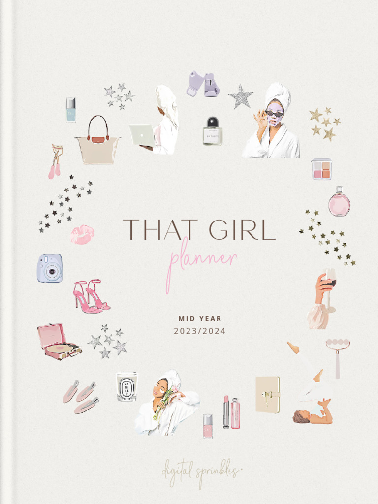 That Girl Planner - Blue | PDF | Cognition | Behavioural Sciences