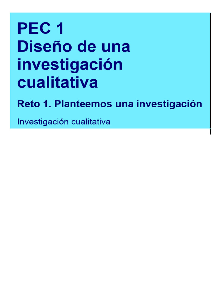 Pec 1 - Ibe-1 | PDF | Sicología | Diseño