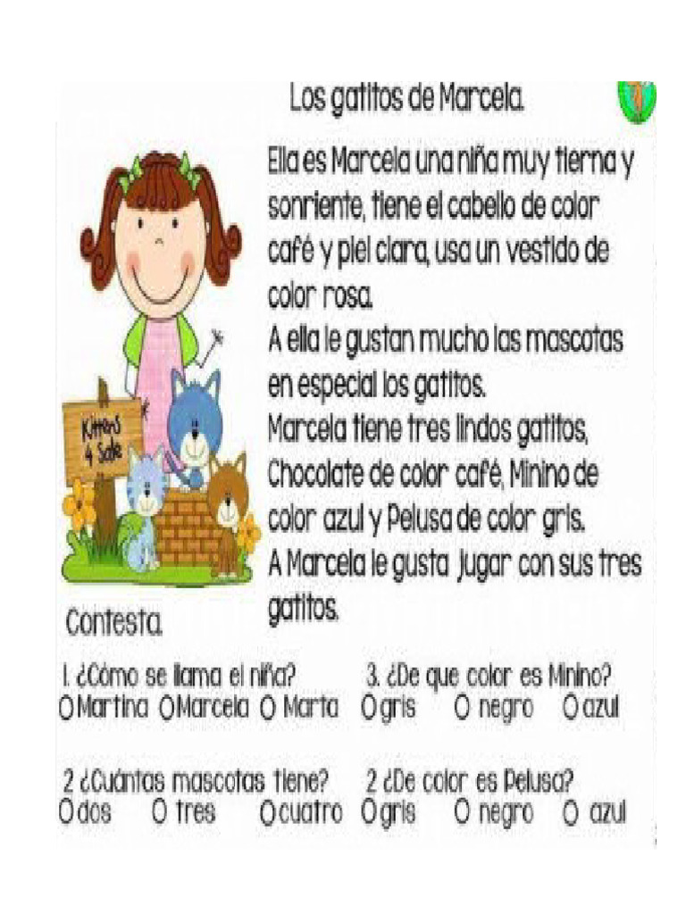 Taller Animaciòn Segundo Grado | PDF