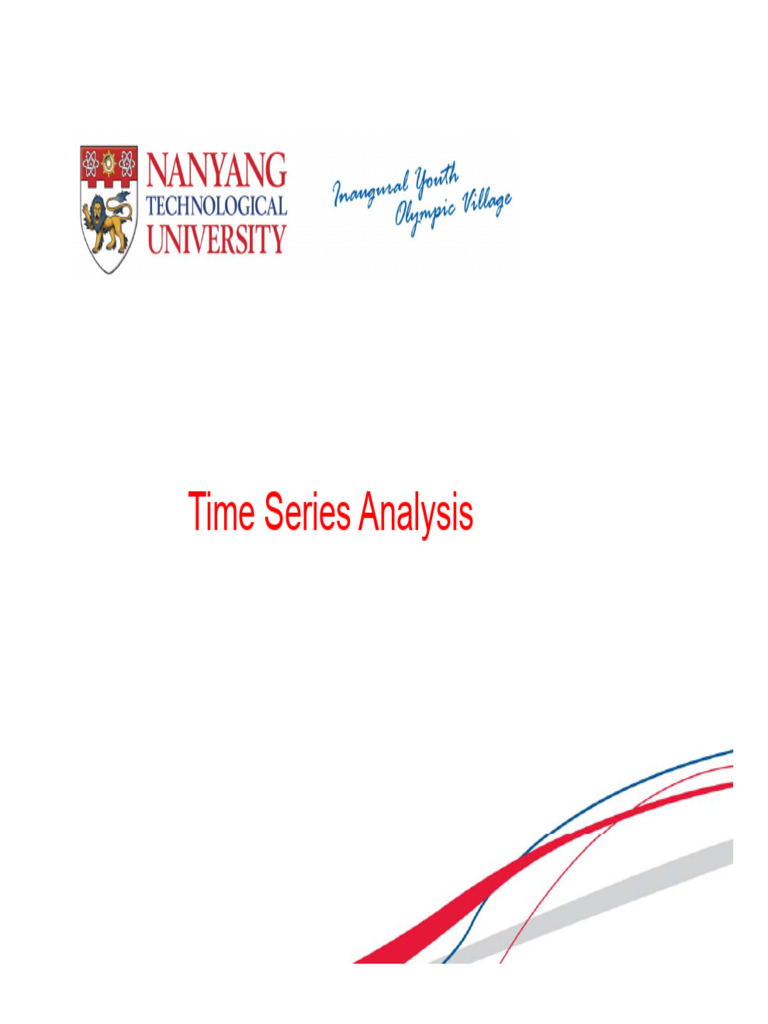 Time Series Analysis | PDF | Autocorrelation | Time Series