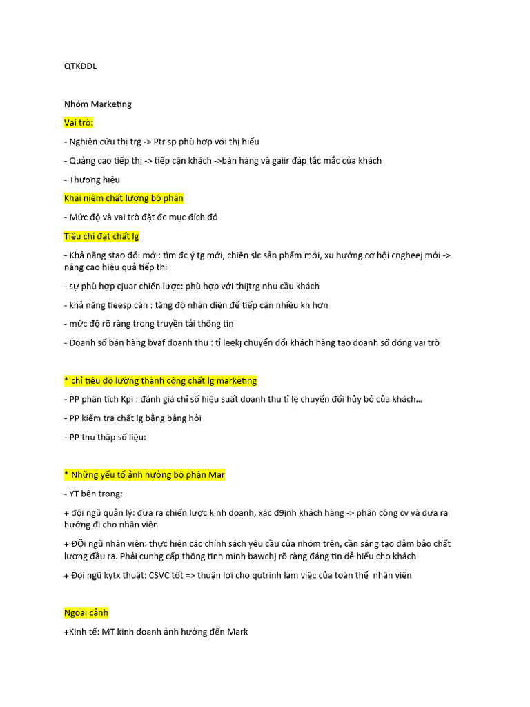 Thuyết trình nhóm QT KD ĐL | PDF