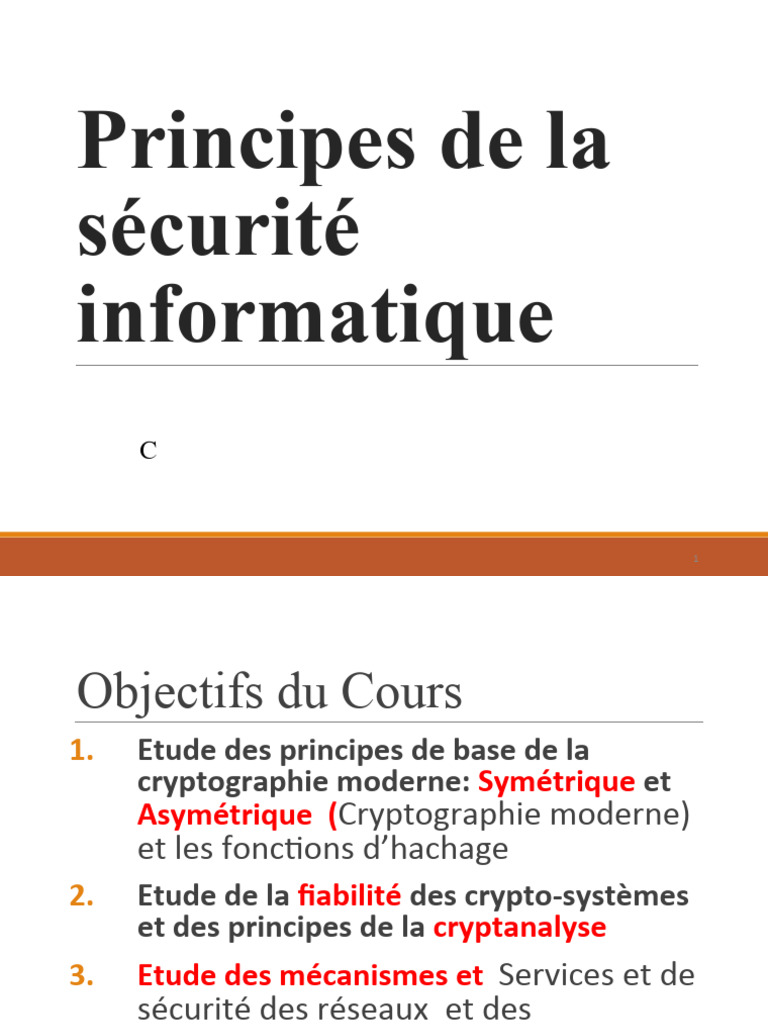 Chapitre 1 - Introduction, Historique Et Dã©finitions | PDF | Cryptographie | Cryptage