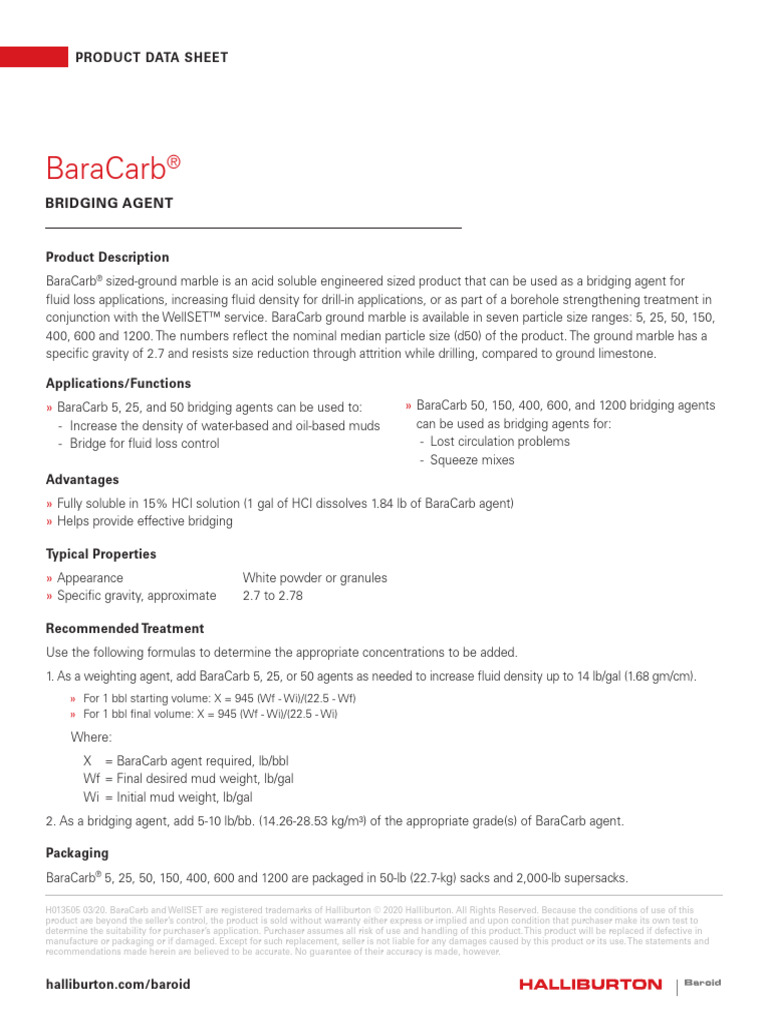 BARACARB | PDF | Materials | Chemistry