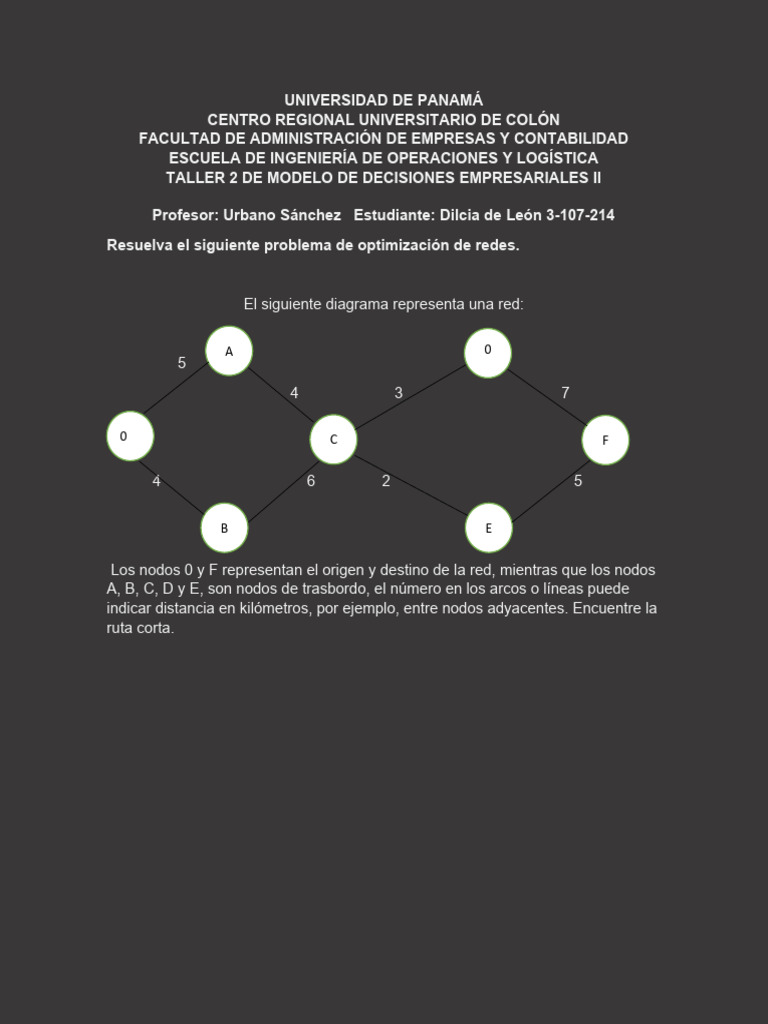 Taller 2. Modelo de Dec. Emp. II - Urbano | PDF