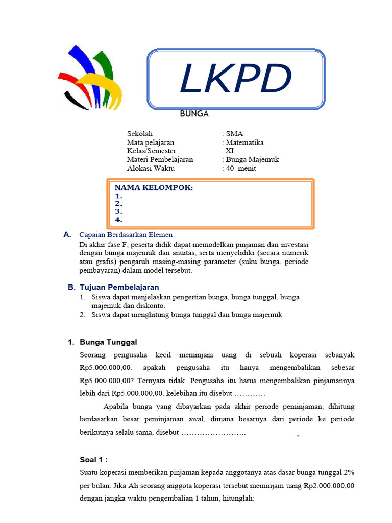 LKPD Suvervisi | PDF