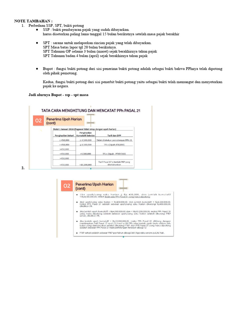 Ringkasan Pka Pajak | PDF