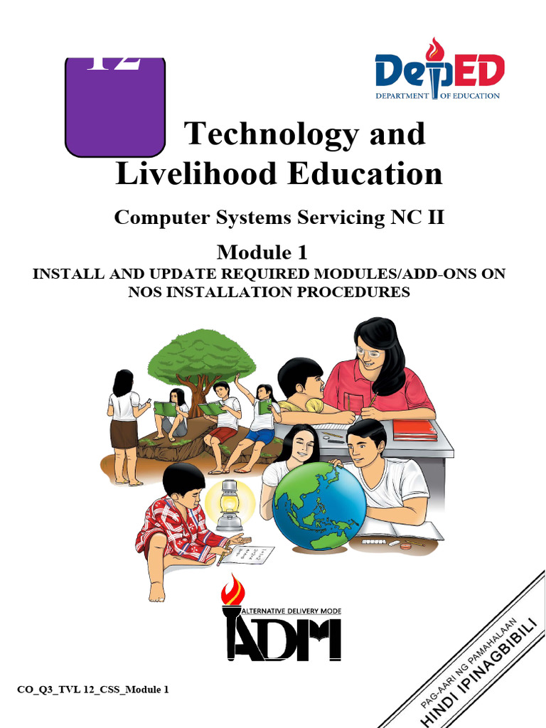 TVL - CSS NC II - Grade 12 - Q3 - Content - Language Edited | PDF | Ip Address | Microsoft Windows