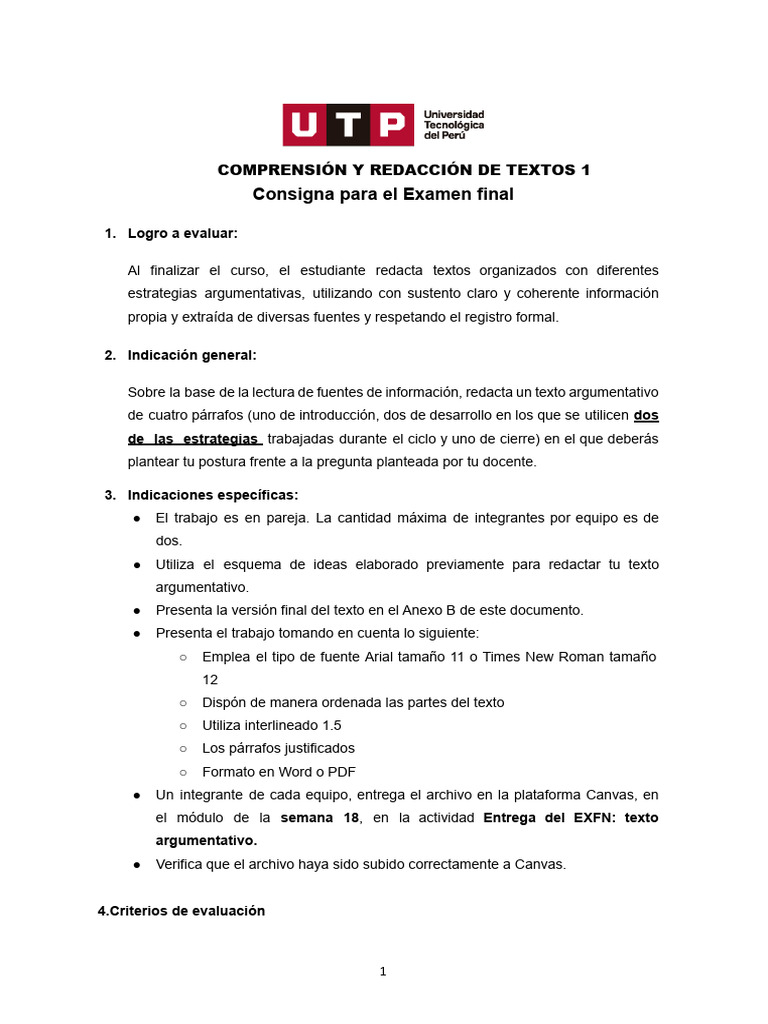 Consigna-Examen Final | PDF | Dieta | Vegetarianismo