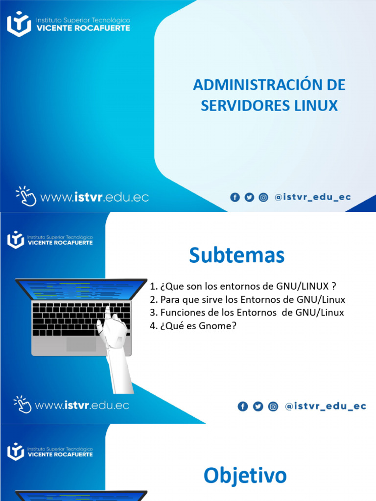 U1-Entornos Gráficos GNU-LINUX | PDF | Distribución de Linux | Interfaz de línea de comando