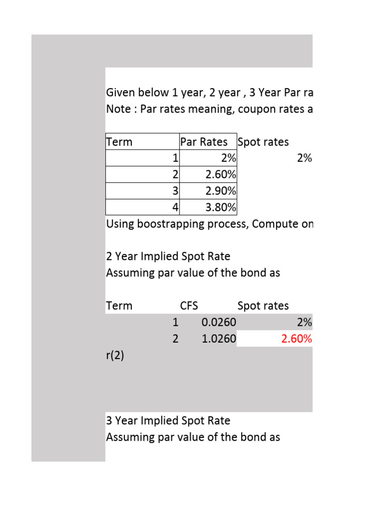 Bootstrapping | PDF | Yield (Finance) | Bonds (Finance)