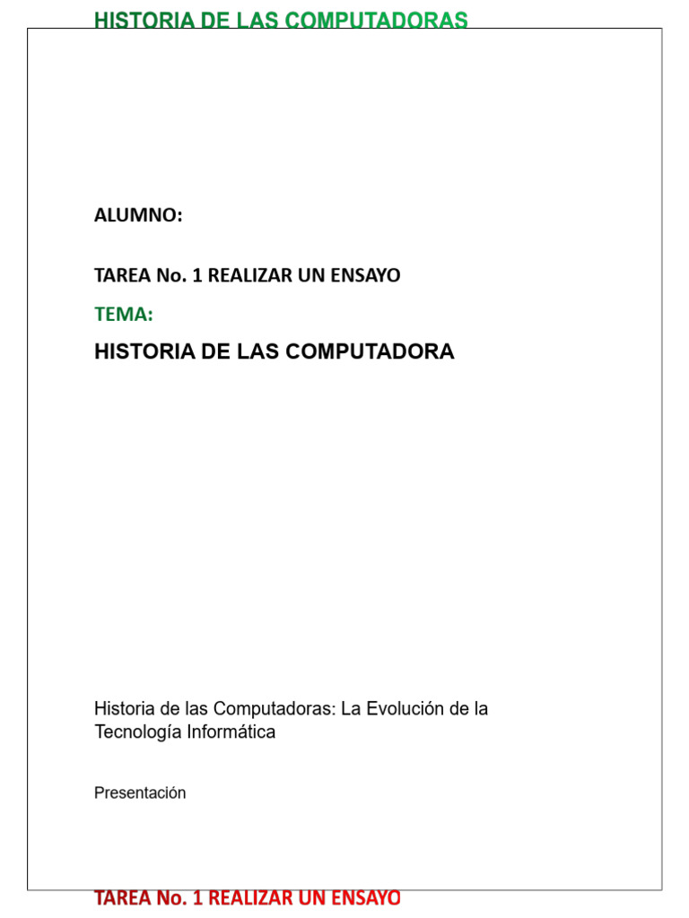 Actividad 1 Ensayo | PDF | Informática | Arquitectura de Computadores