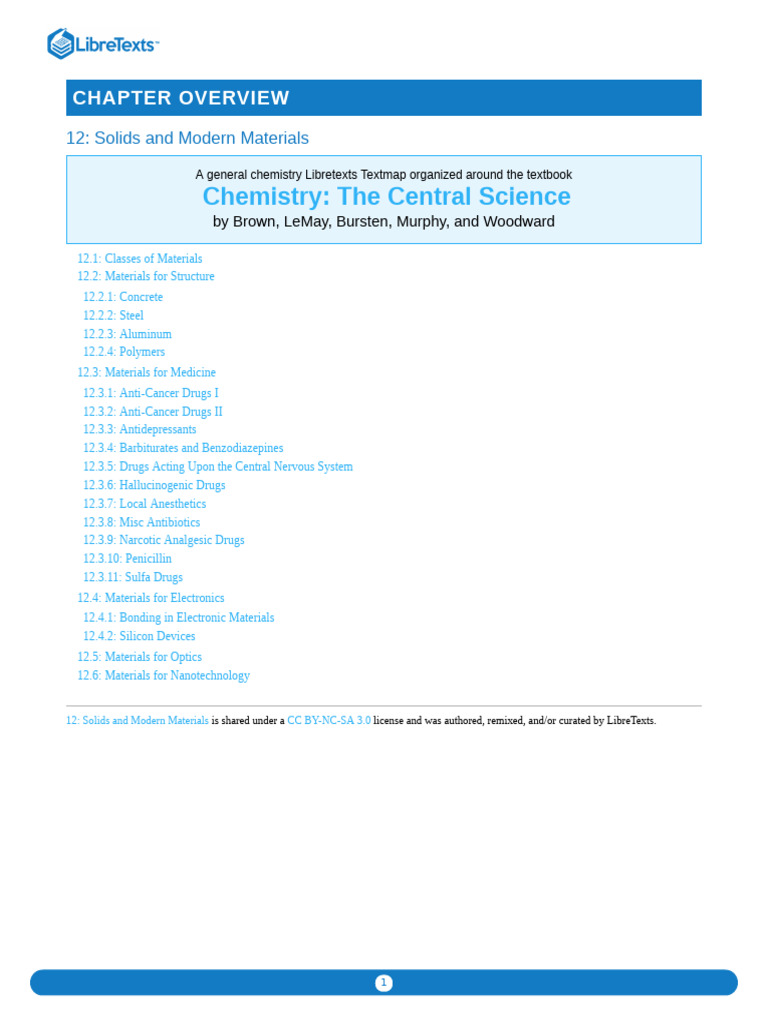 Materials Summary Libre Texts Pdf Iron Composite Material