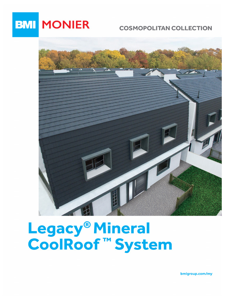 BMI Monier Legacy Mineral Roof System | PDF