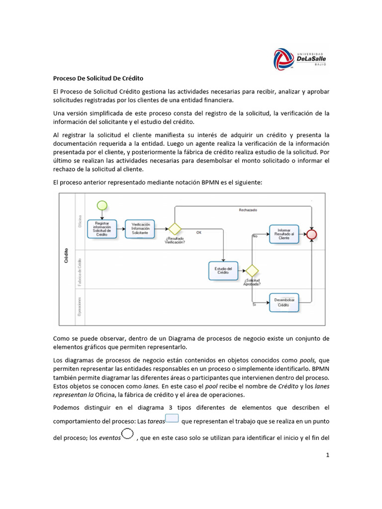 Ejemplo Procesos BPMN | Descargar gratis PDF | Procesos de negocio | Tecnologías de la información