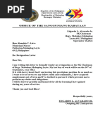 Sample of SK Resignation Letter | PDF | Home & Garden