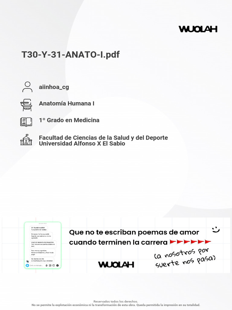 Wuolah Free T30 Y 31 ANATO I | PDF | Rodilla | Articulación