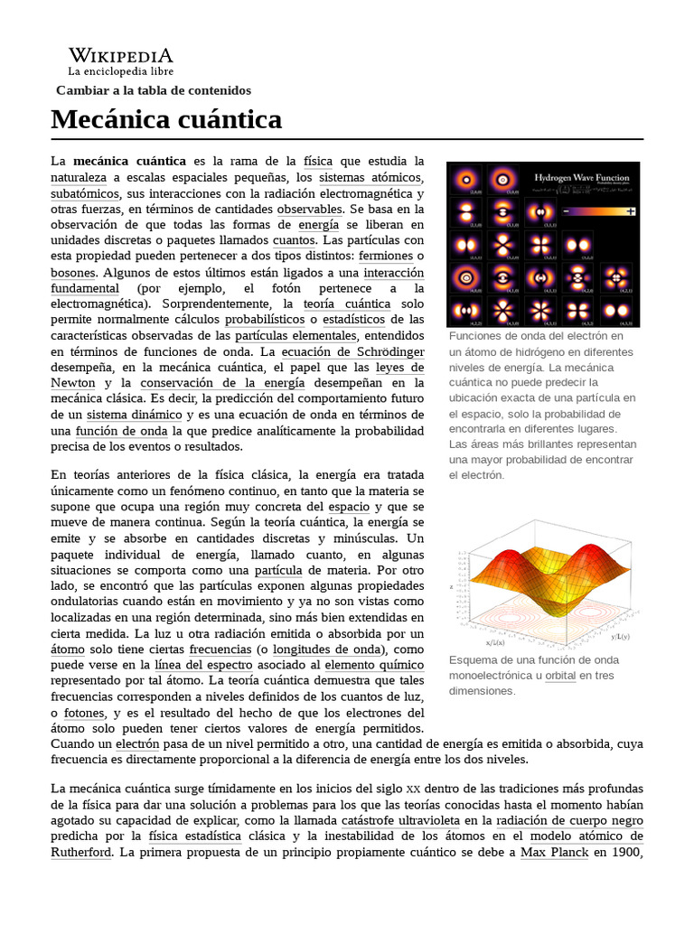 Mecánica Cuántica Pdf Mecánica Cuántica Función De Onda