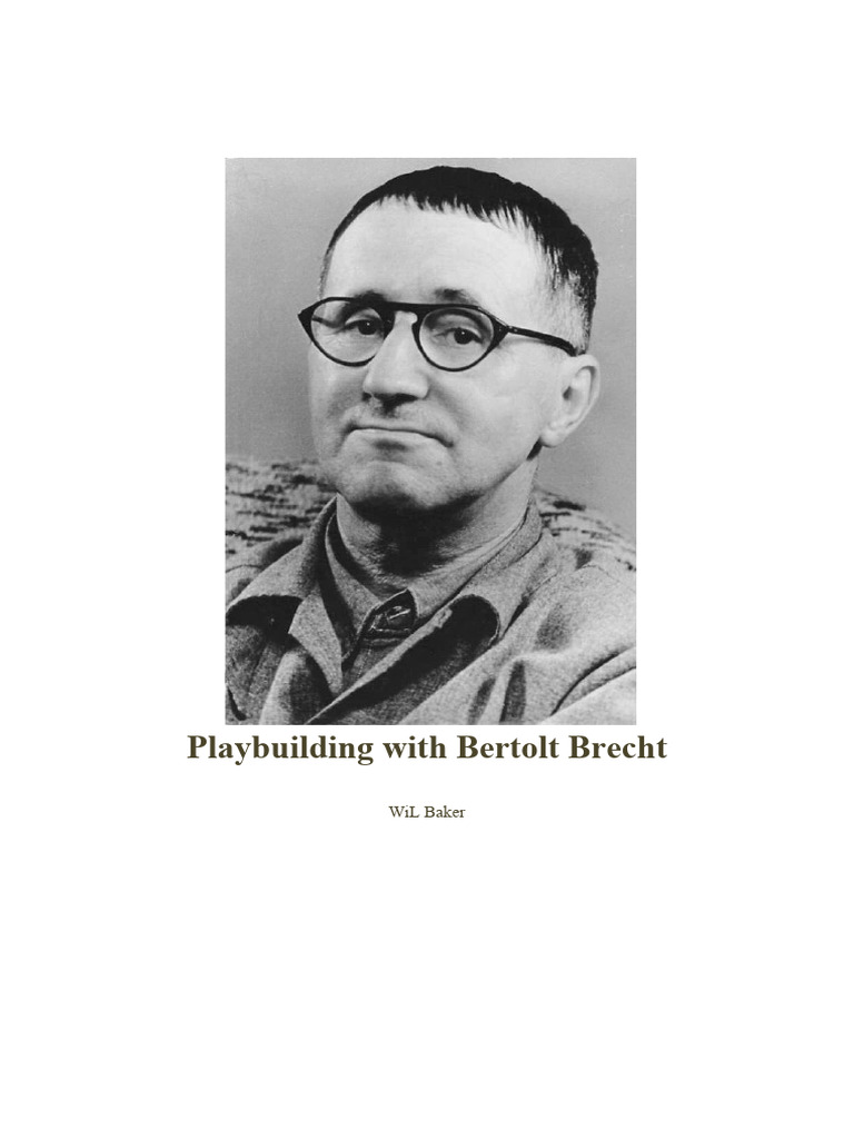 Playbuilding With Bertolt Brecht | PDF | Guantanamo Bay Detention Camp | Theatre