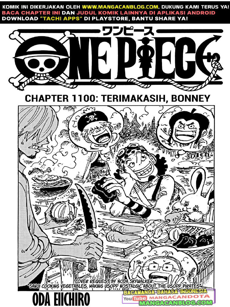 One Piece Chapter 1100 B Indonesia | PDF