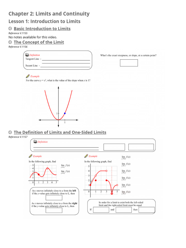 Calculus Unit 2 Notes Pdf Function Mathematics Velocity