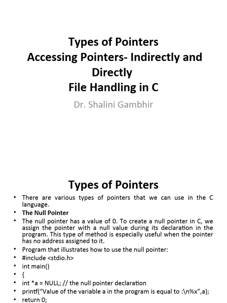 Unit 3pointer2 | PDF | Pointer (Computer Programming) | Computer File Unit 3pointer2 | PDF | Pointer (Computer Programming) | Computer File