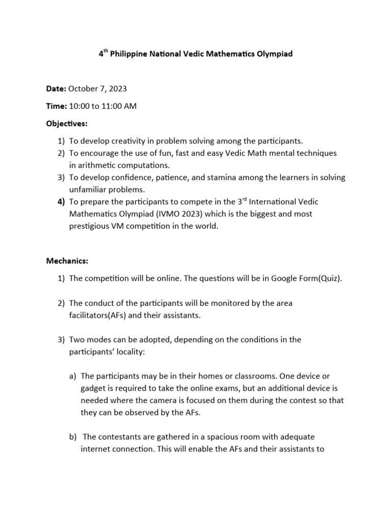 4th PNVMO Mechanics | PDF | Polynomial | Area