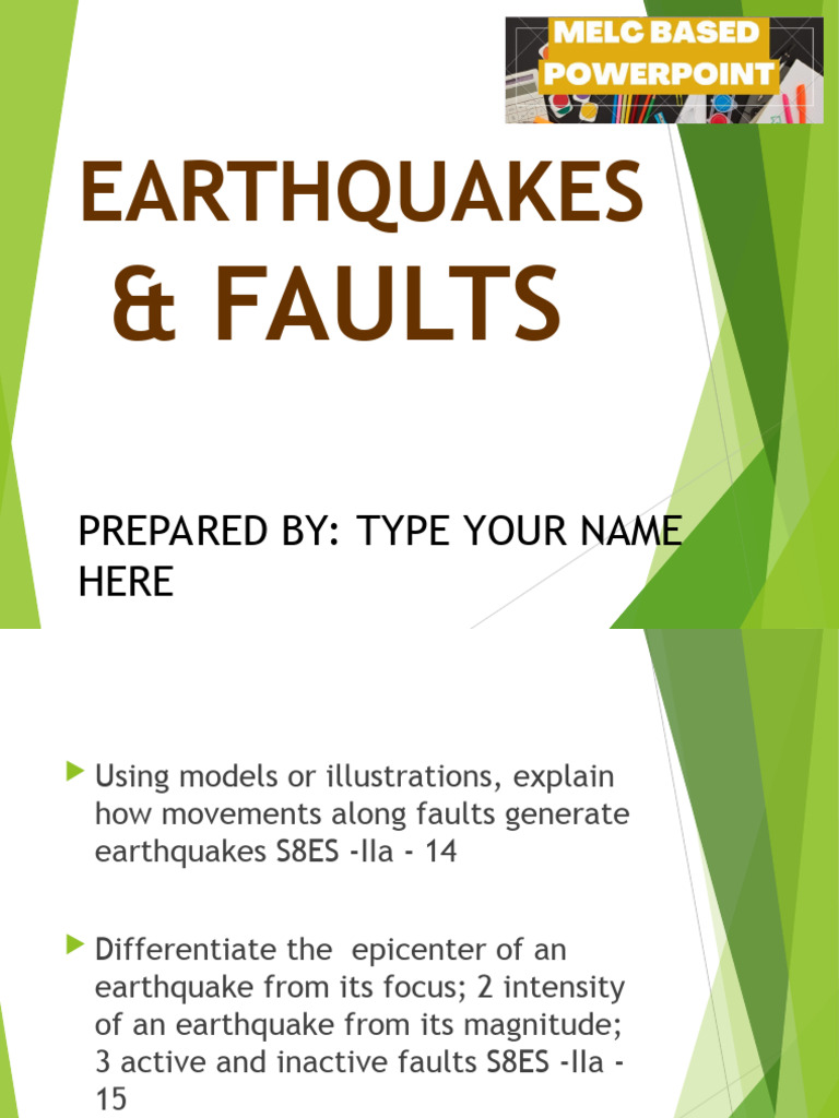 Grade Eight Earthquake | PDF | Earthquakes | Fault (Geology)