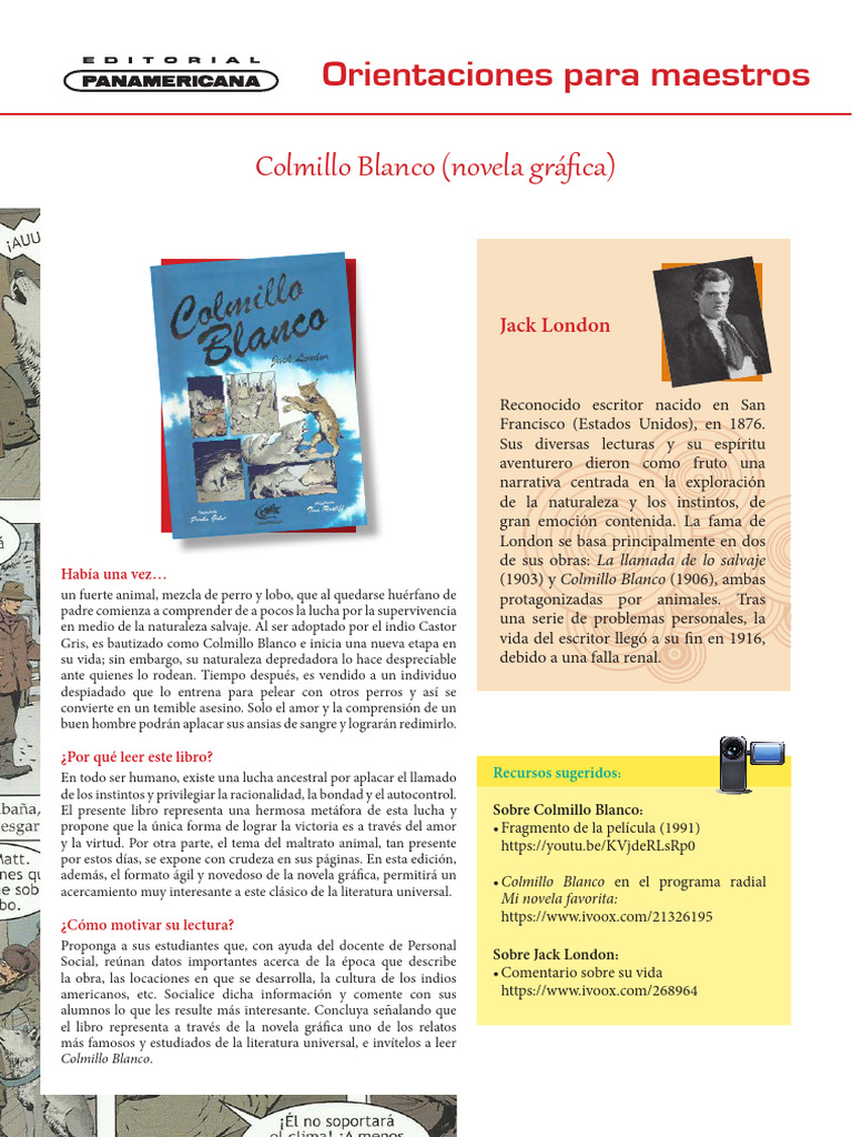 SEC 19 Colmillo-Blanco | PDF | Colmillo Blanco