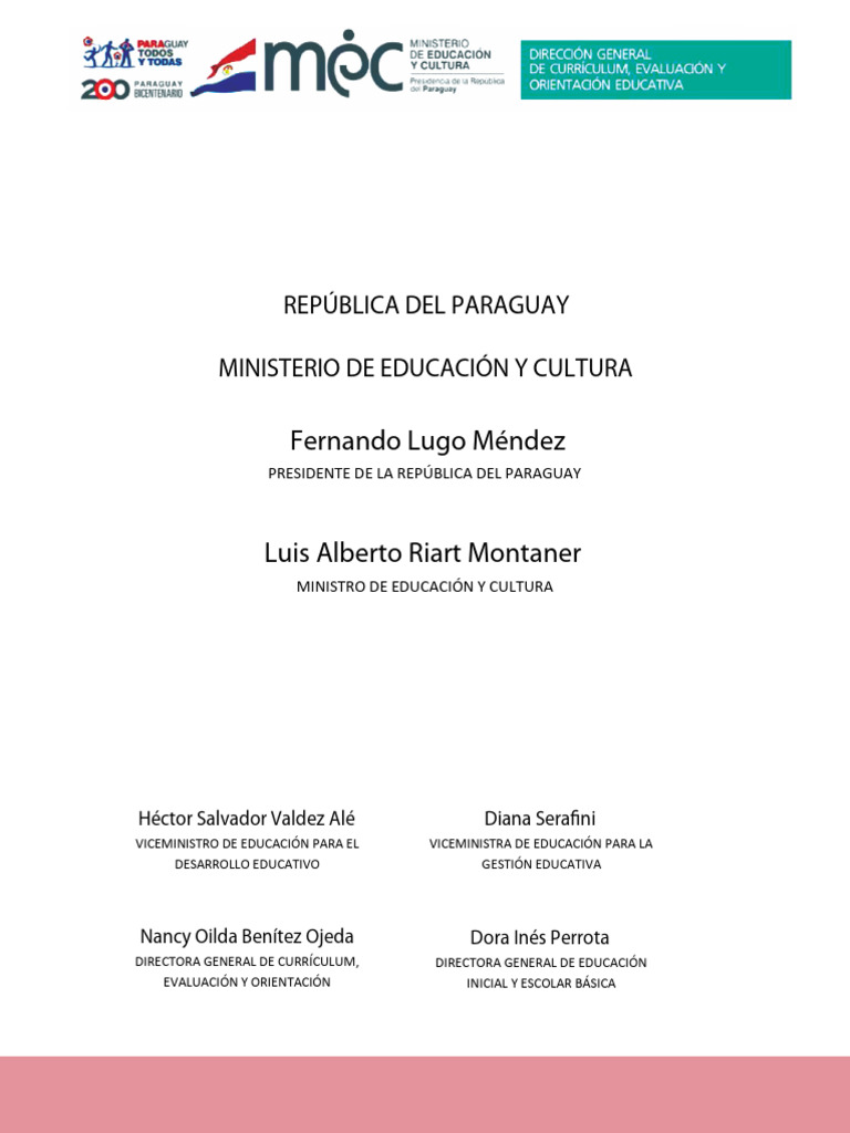 Programa de Estudio 4to Grado | PDF | Enseñando | Evaluación