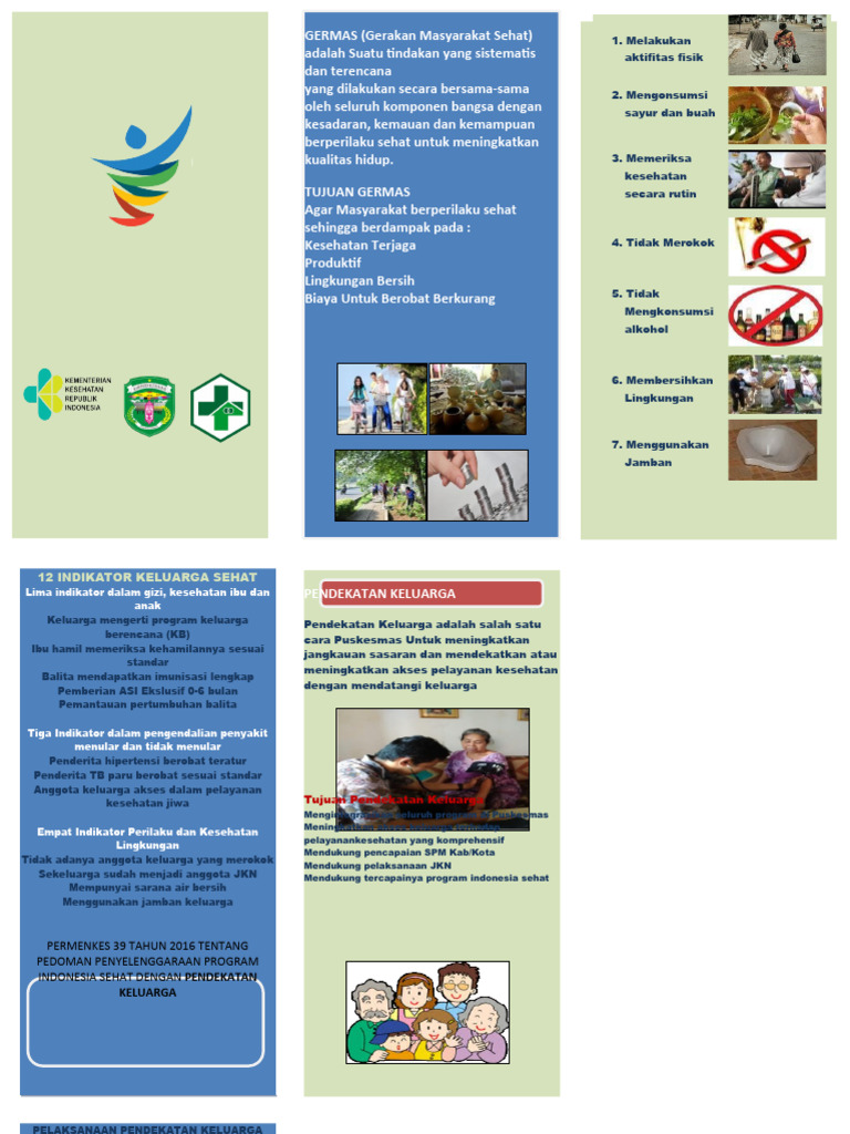 Leaflet Germas 1 | PDF