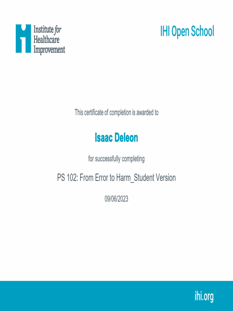 Ps 102 Certificate | PDF