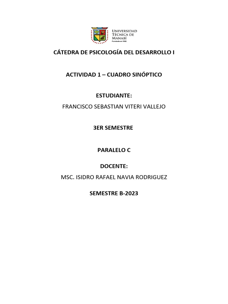 Caratula de UTM | PDF