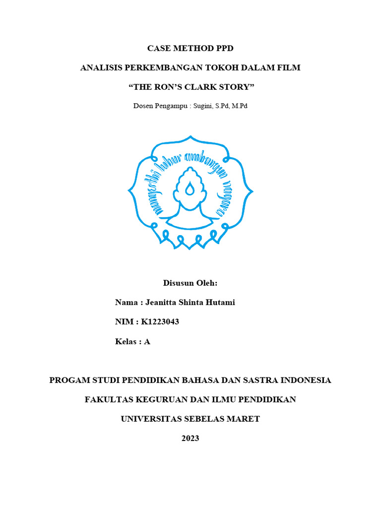 Case Method PPD Uts | PDF | Pengembangan Diri | Sains & Matematika