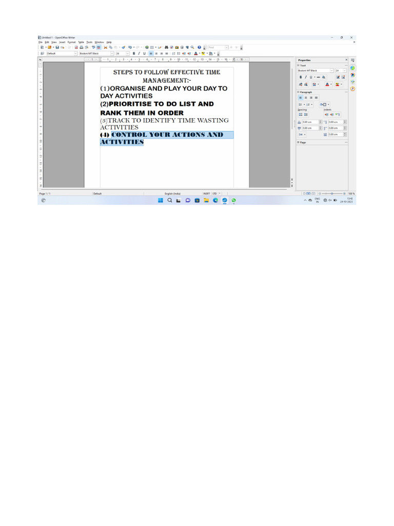 Formatting Optons | PDF