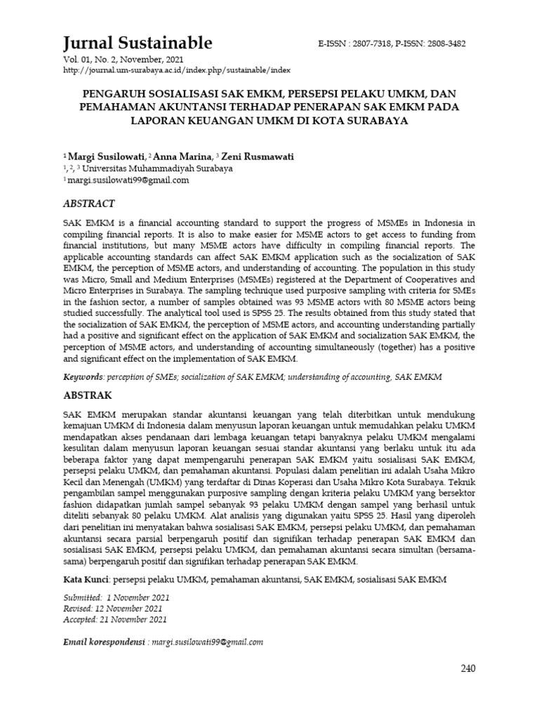 Mimin,+margi Terbit | PDF | Small And Medium Sized Enterprises | Interpolation