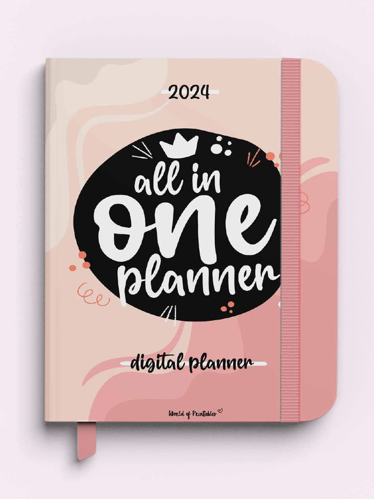 2024 Digital Planner - All in One - World of Printables | PDF